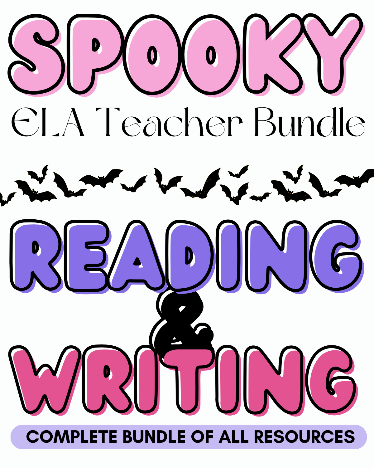 Spooky Season ELA Resource Bundle